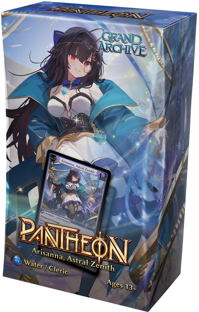 Grand Archive - Radiant Origins Pantheon Decks: Arisanna, Astral Zenit ...